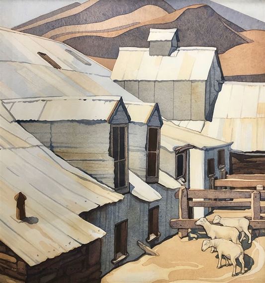 Colin Vernon Wheeler | Wool Shed (1976) | MutualArt