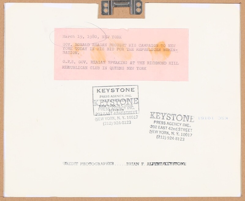 Brian F. Alpert | Ronald Reagan | MutualArt