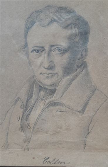 Johan Ludwig Gebhard Lund | Portrait of councilor Jonas Collin | MutualArt