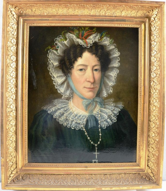 Flemish School, 19th Century | Portrait de la Baronne Béatrice de Cerf ...