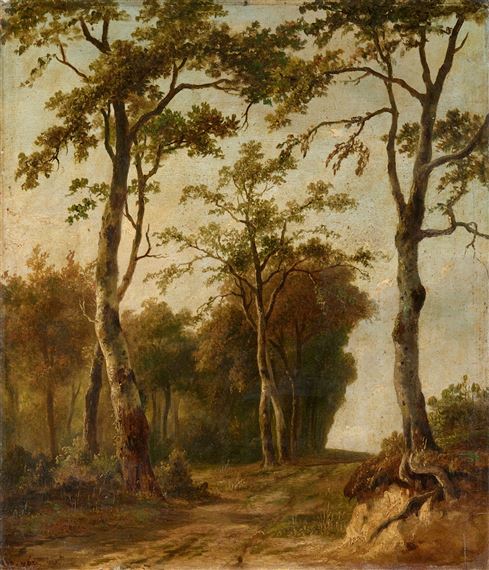 Richard Wilson | A Forest Path (1768) | MutualArt