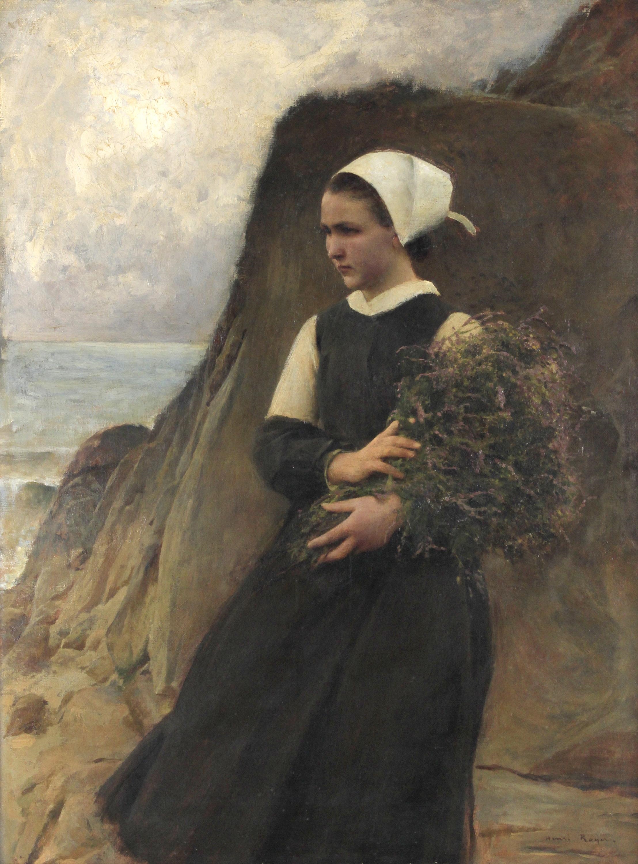 Paul Henri Royer | Retrato de joven | MutualArt