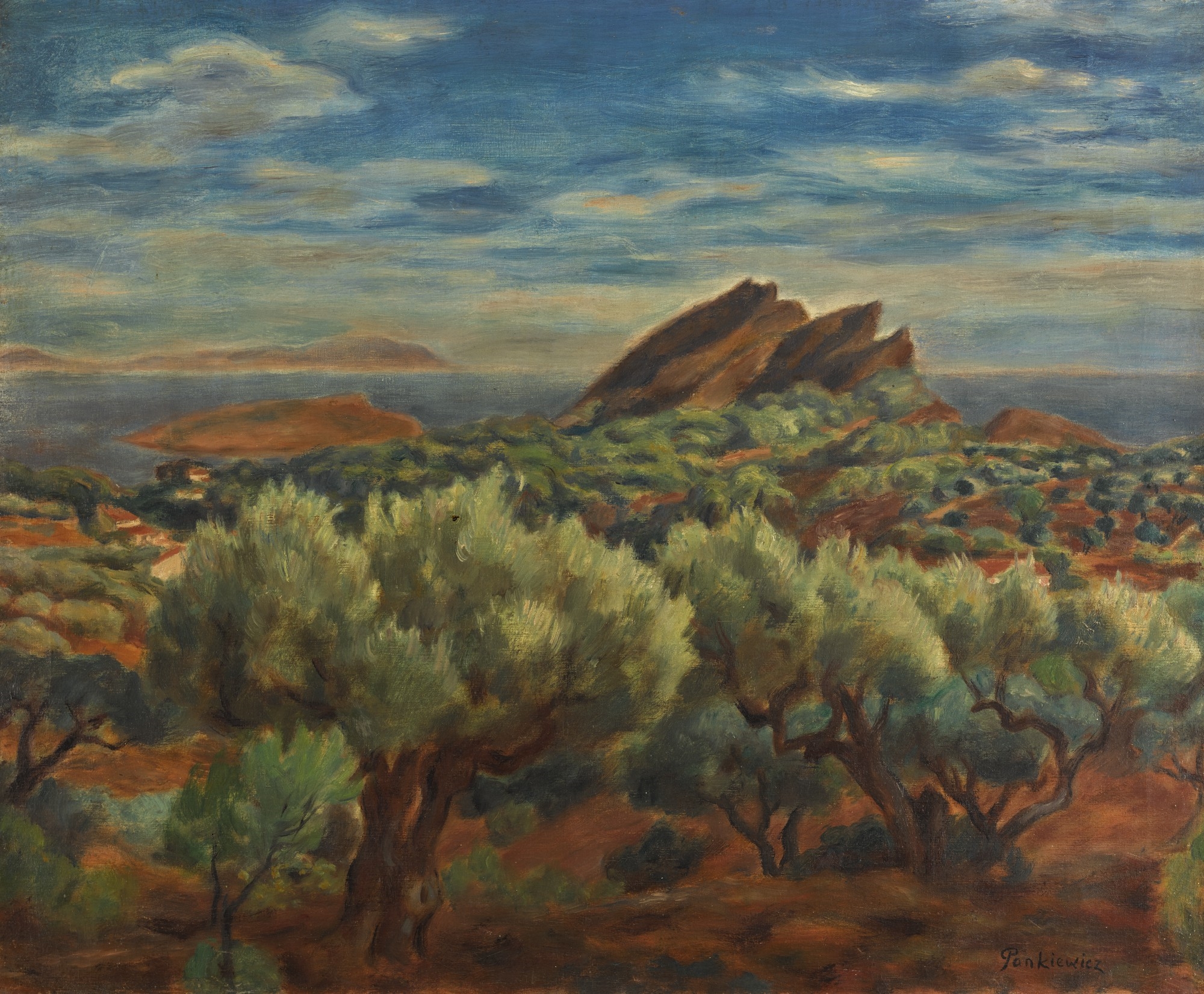 Józef Pankiewicz | LANDSCAPE IN PROVENCE (1866 - 1940) | MutualArt