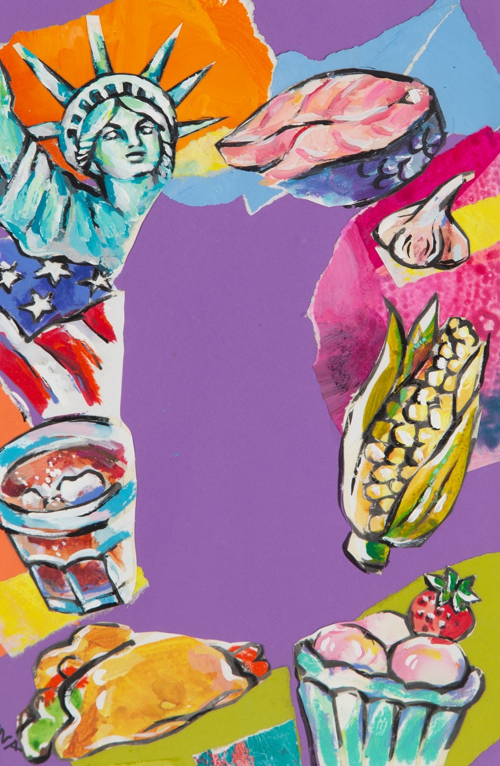 Anna Ostrowska | Still life with Statue of Liberty | MutualArt