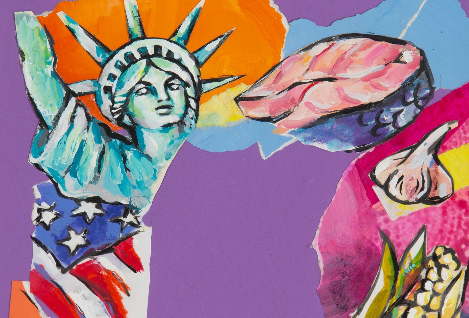 Anna Ostrowska | Still life with Statue of Liberty | MutualArt