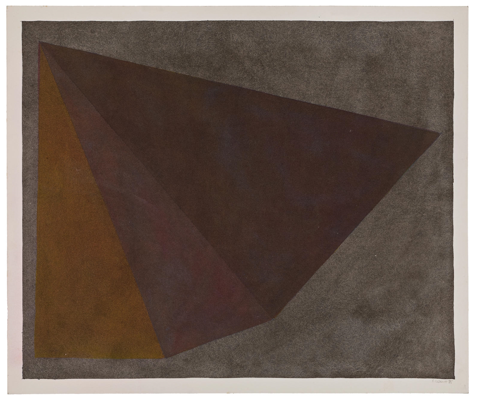 Sol LeWitt | Pyramid (1985) | MutualArt