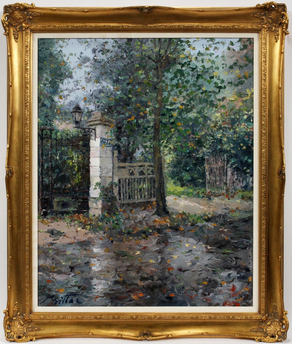 Pierre Bittar | PIERRE BITTAR FRENCH B. 1934 OIL ON CANVAS 32 26 ...