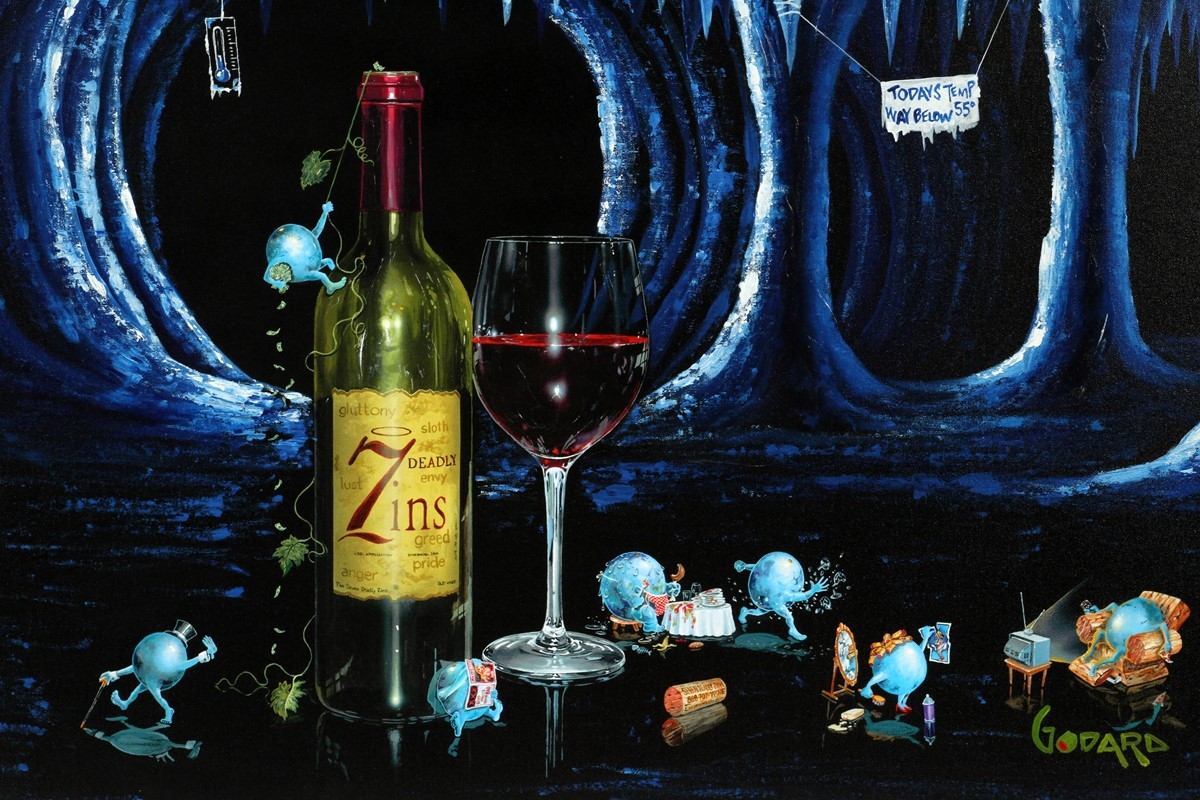 Michael Godard | '7-DEADLY ZINS COLD AS HELL' (2015) | MutualArt