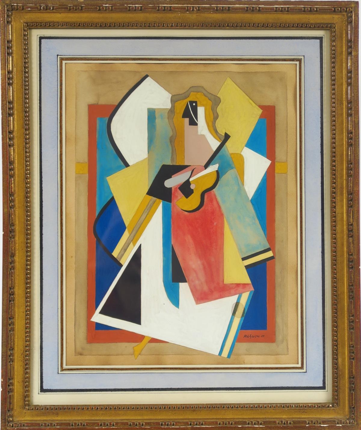 Albert Gleizes | Le Guitariste (1929) | MutualArt