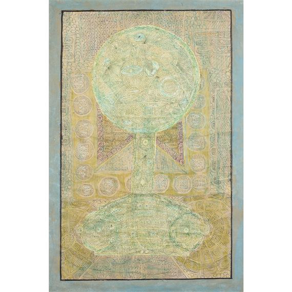 Hossein Zenderoudi | ÉCOLE IRANIENNE | MutualArt