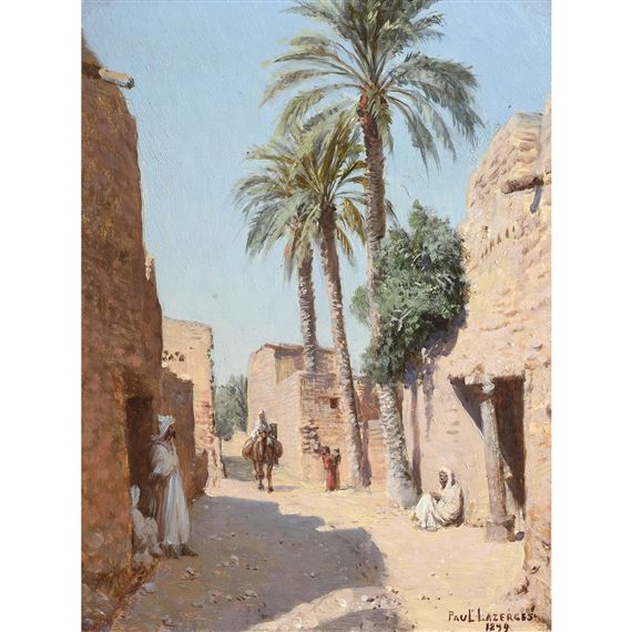 Paul Jean Baptiste Lazerges | CHAMELIER EN ALGÉRIE (1899) | MutualArt