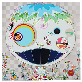 Takashi Murakami | Superflat Jellyfish Eyes 1 (2003) | MutualArt