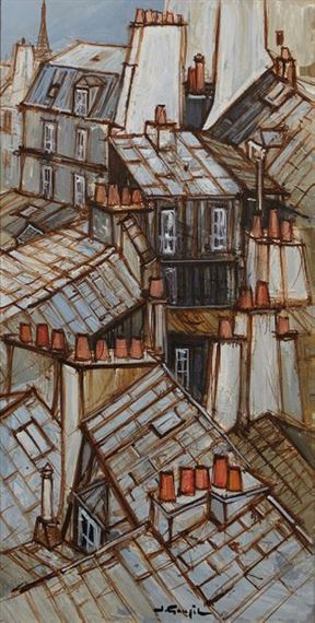 Jacques Goupil | Les toits de Paris | MutualArt