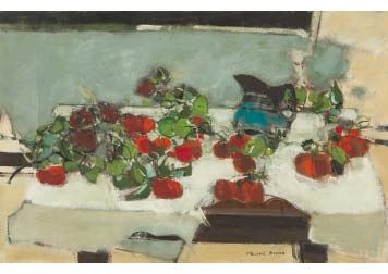 Michel Rodde | Nature morte aux tomates | MutualArt