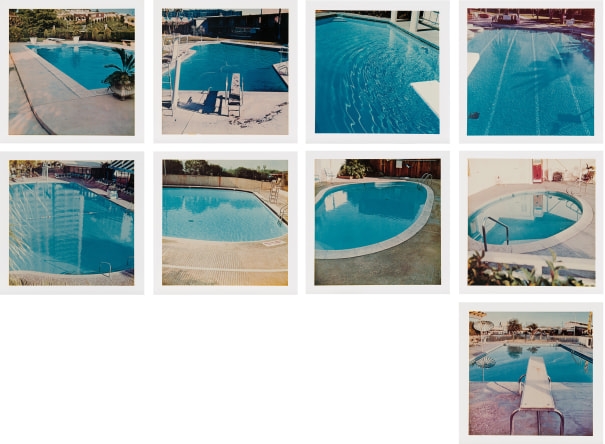 Ed Ruscha | Nine Swimming Pools (1968 - 1997) | MutualArt