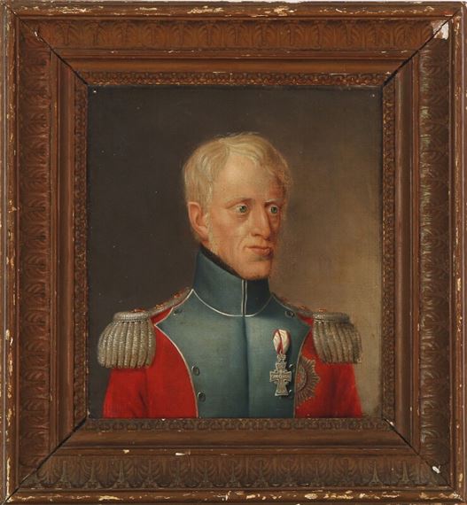 Danish School, 19thCentury | Portrait of King Frederik VI of Denmark ...