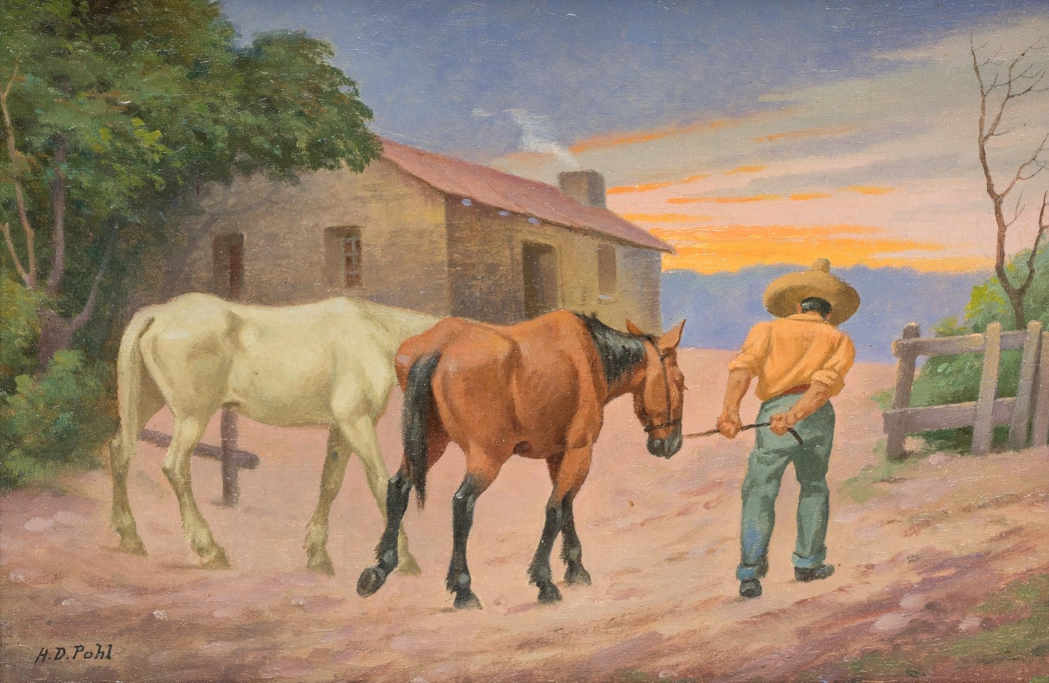 Hugo David Pohl | The Day is Done | MutualArt