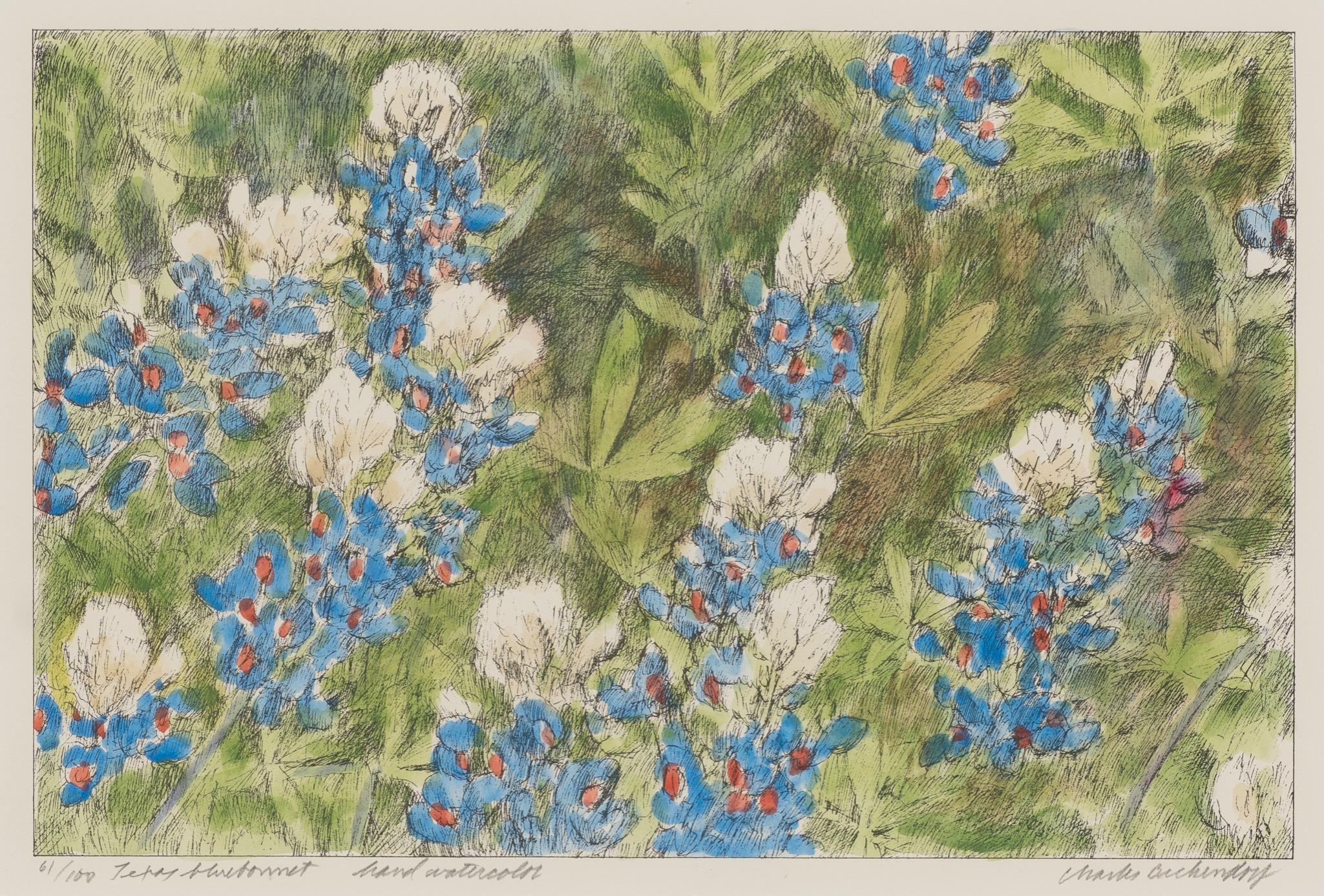 Charles Beckendorf | Texas Bluebonnets | MutualArt