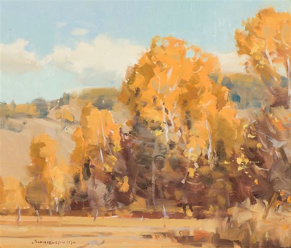 Scott Christensen | Autumn Turn | MutualArt