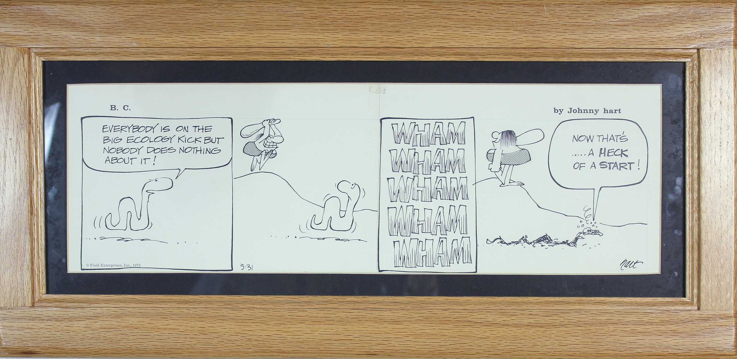 Johnny Hart | B.C. Daily Comic Strip (1971) | MutualArt