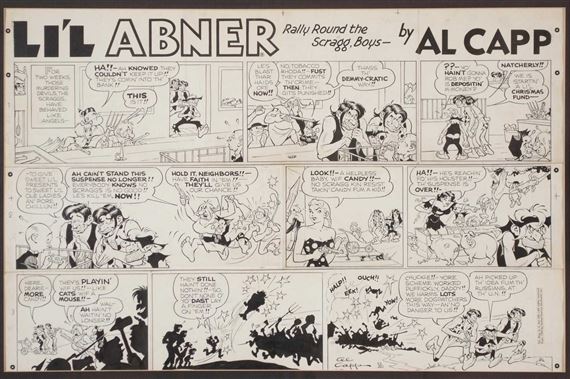 Al Capp | Rally Round the Scragg Boys (Circa 1959) | MutualArt