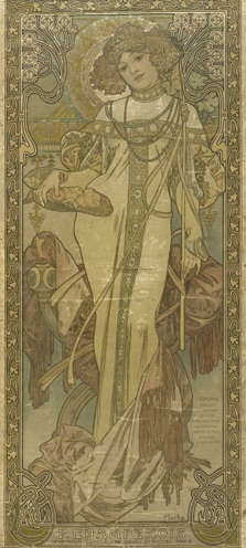 Alphonse Mucha | LES SAISONS, 1900 (1900) | MutualArt