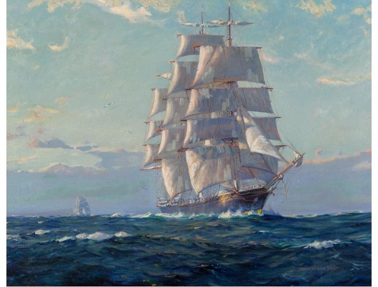 Frank Vining Smith | Over the Sea | MutualArt