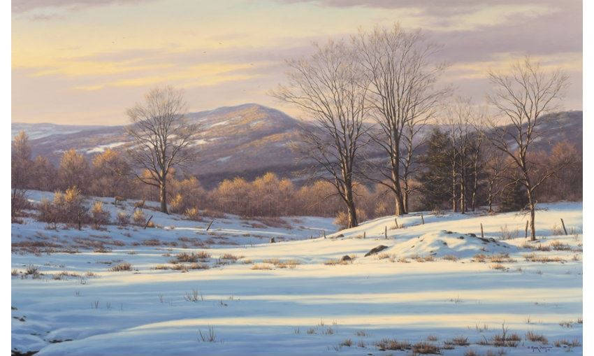 Mark Pettit | Winter Dawn (1989) | MutualArt