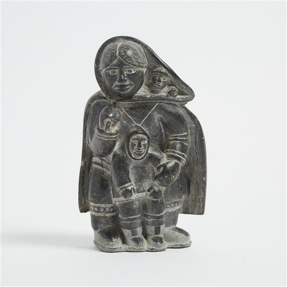 Alasua Amittu Davidialuk | MOTHER WITH CHILDREN | MutualArt