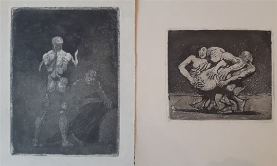 Oluf Hartmann | “Daedalus and Icarus” 1905 and “Susanne” 1907 (1905 ...