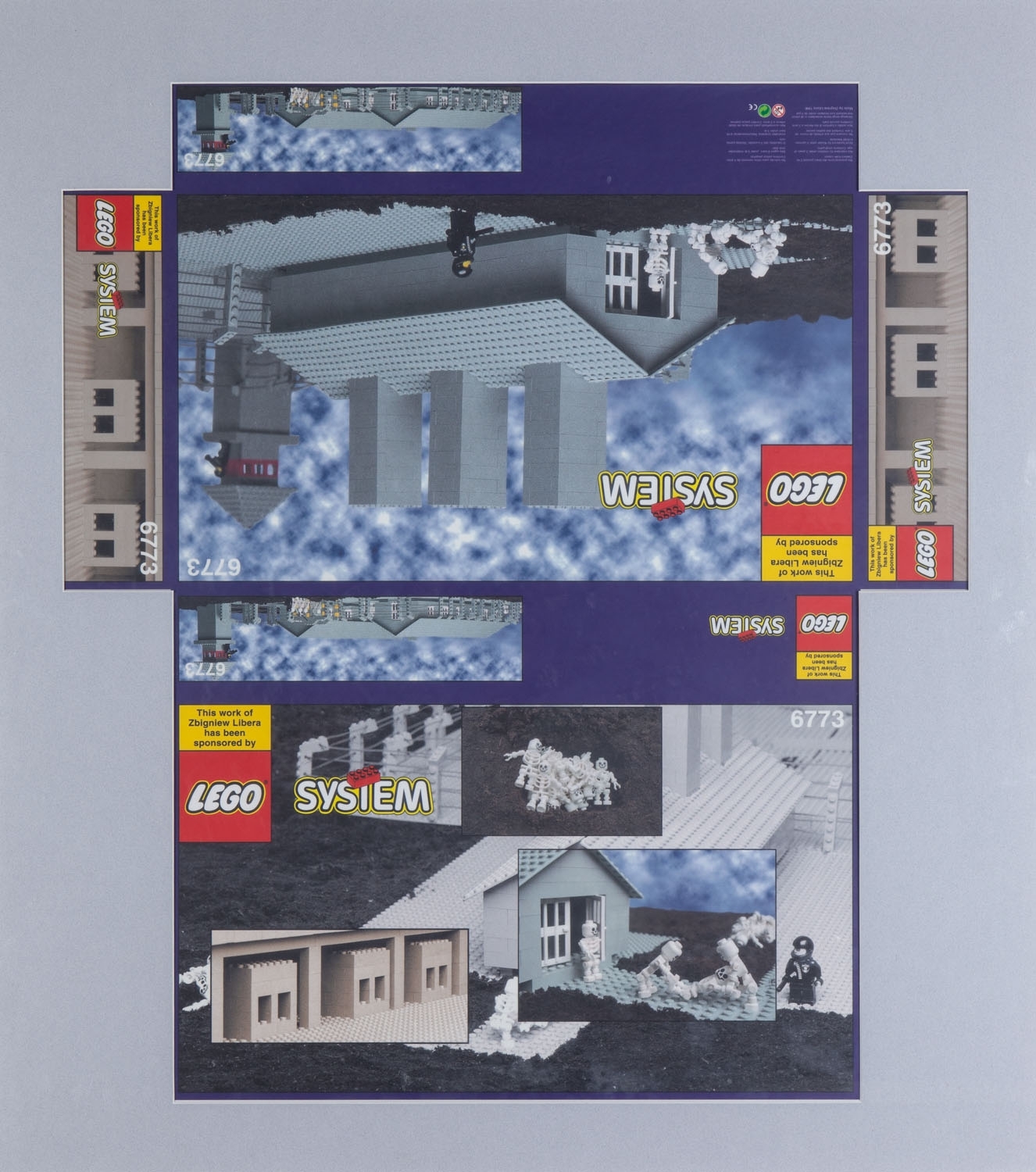 Zbigniew Libera | Set of 7 package Lego. Concentration camp (1996 ...