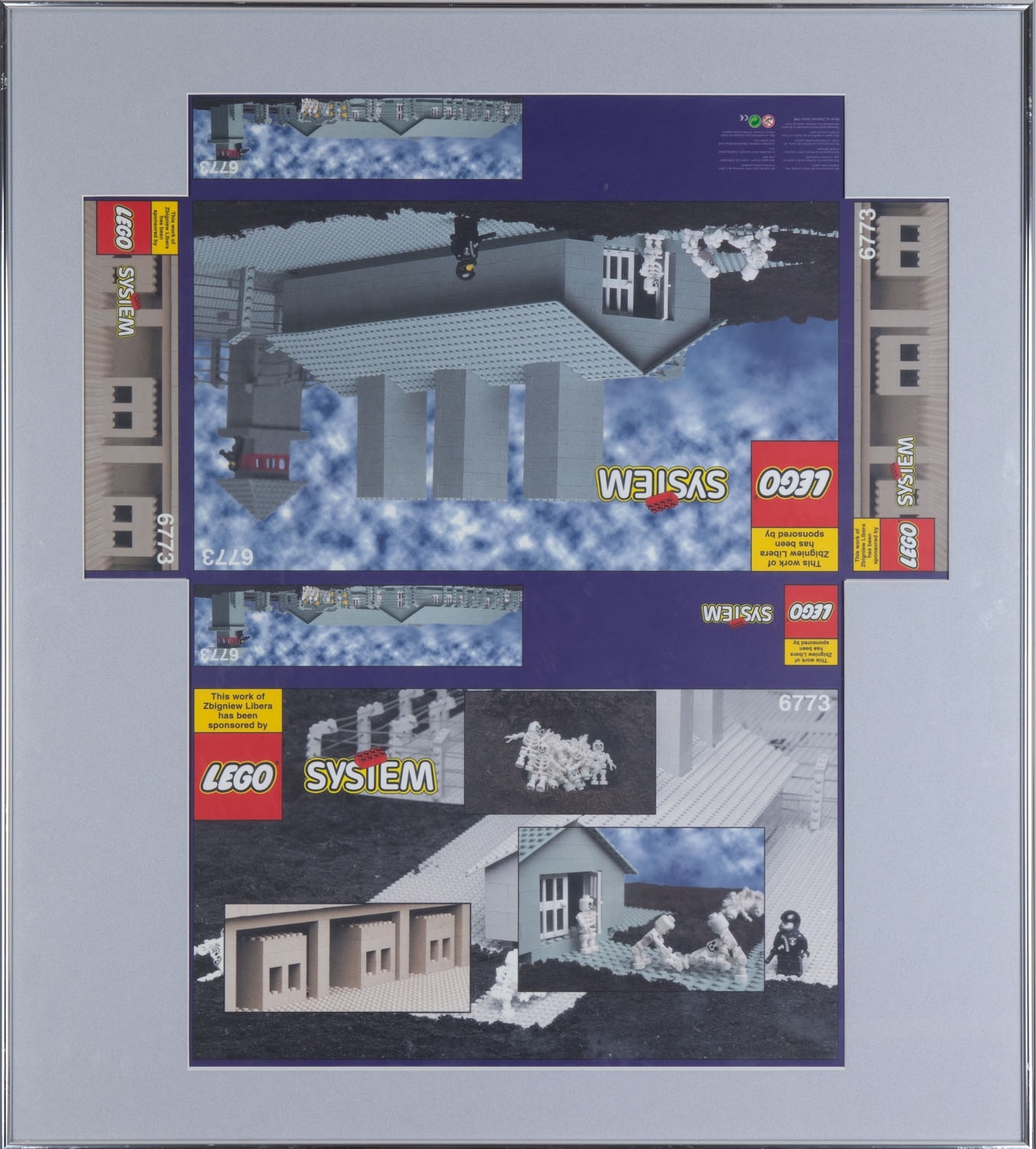 Zbigniew Libera | Set of 7 package Lego. Concentration camp (1996 ...