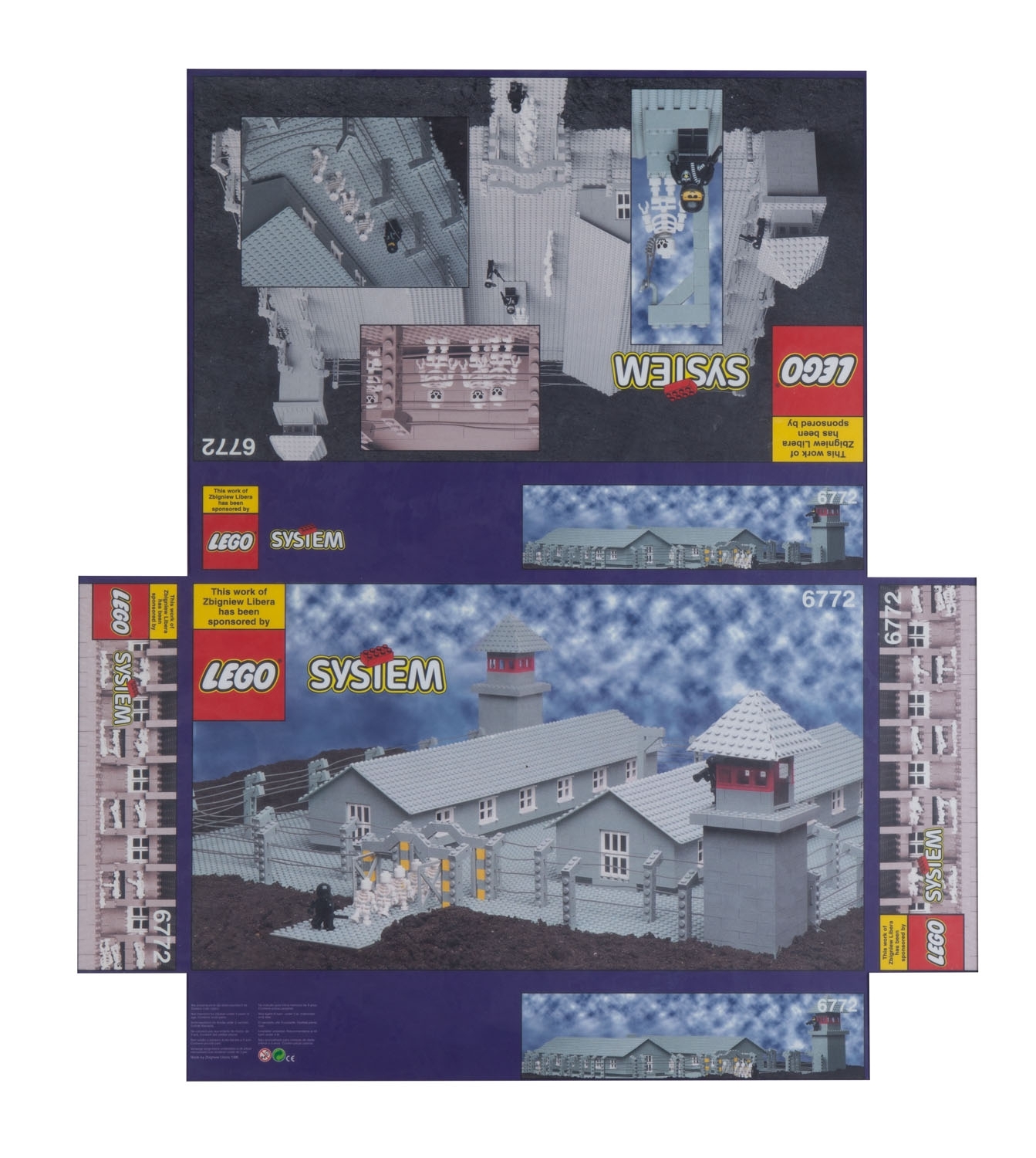 Zbigniew Libera | Set of 7 package Lego. Concentration camp (1996 ...