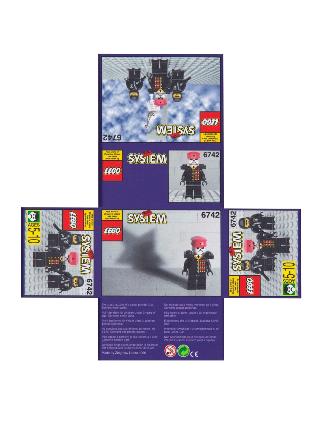 Zbigniew Libera | Set of 7 package Lego. Concentration camp (1996 ...