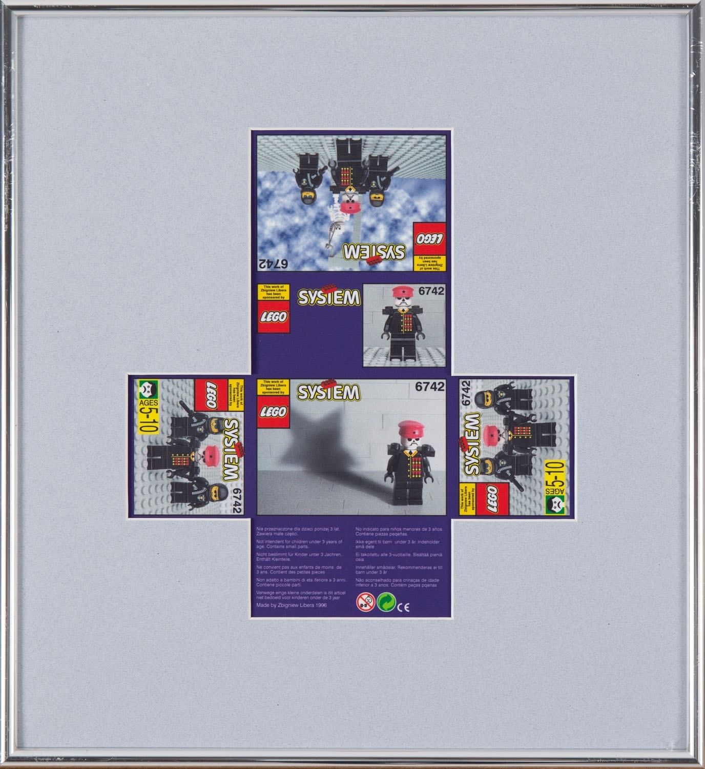 Zbigniew Libera | Set of 7 package Lego. Concentration camp (1996 ...