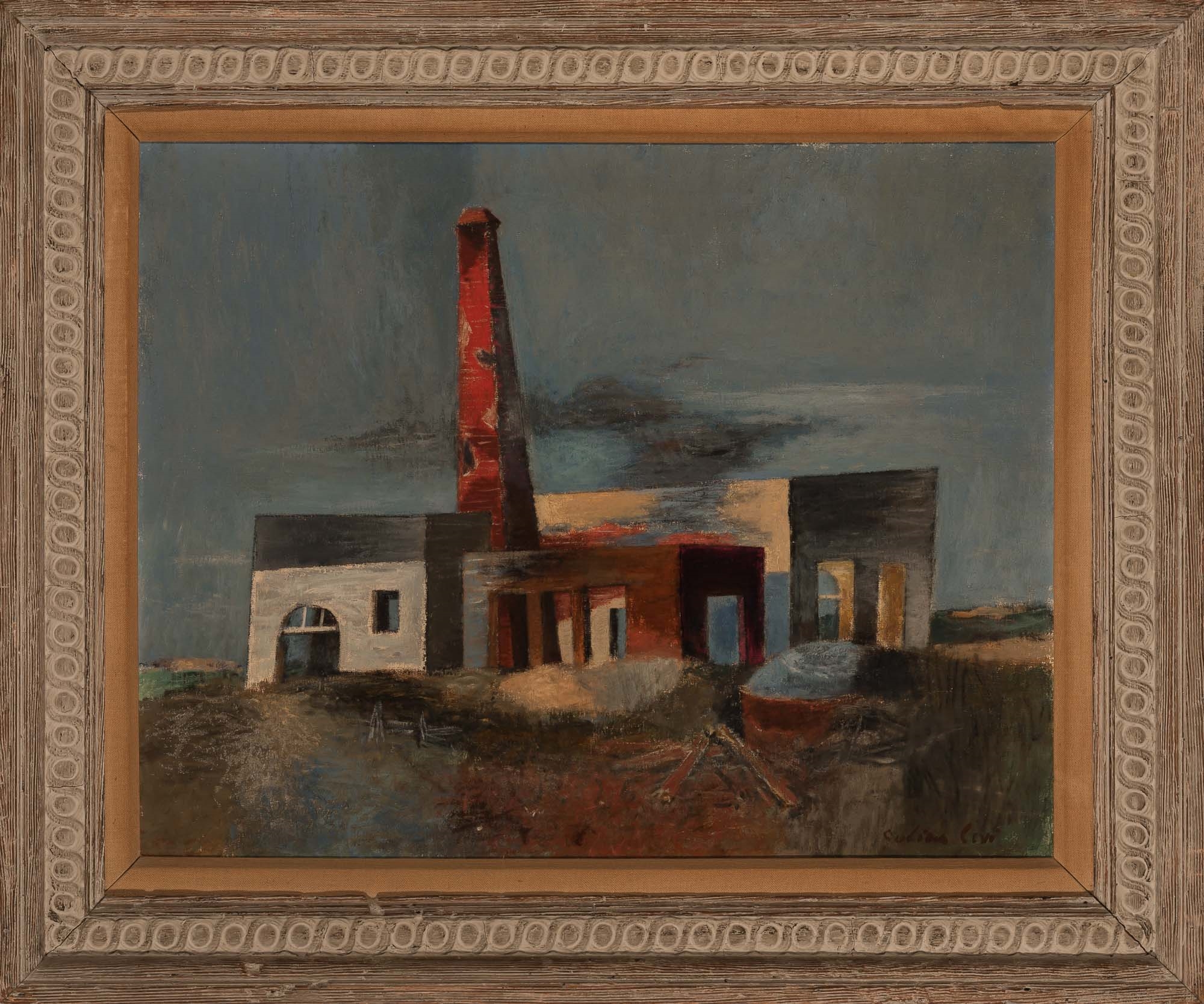 Julian Edwin Levi | Abandoned Power House (1948) | MutualArt
