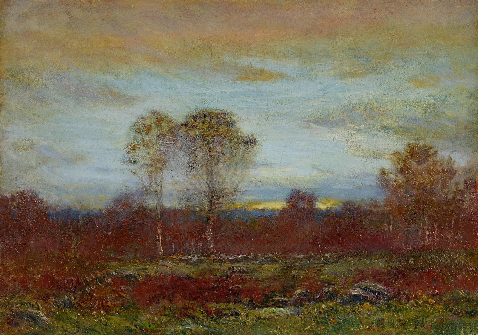 Dwight William Tryon | Night (1921) | MutualArt