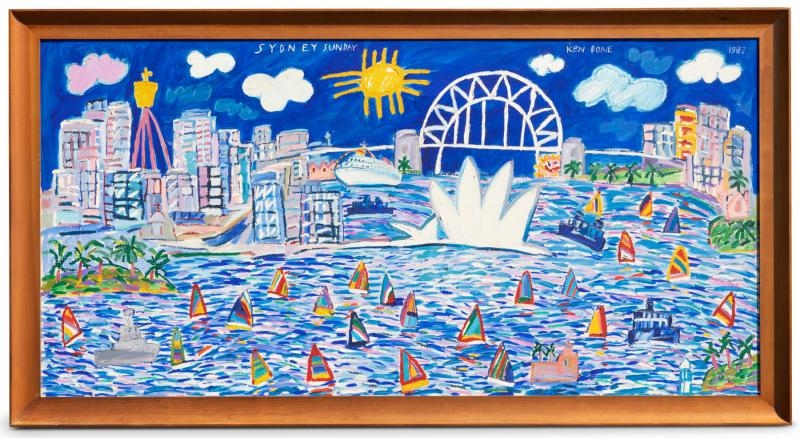 Ken Done | Sydney Sunday (1982) | MutualArt