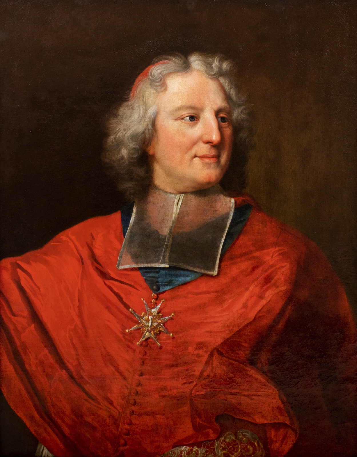 Hyacinthe Rigaud | Study of Portrait of Melchior de Polignac, circa ...