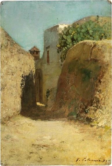 Vincenzo Cabianca | FORIO D'ISCHIA (1878) | MutualArt