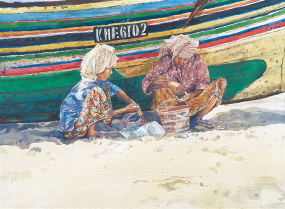 Chang Fee Ming | Two Woman (1986) | MutualArt