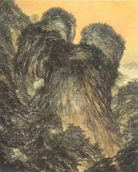 Ryozo Kato | Landscape (Dou Ten San Sui) (2019) | MutualArt