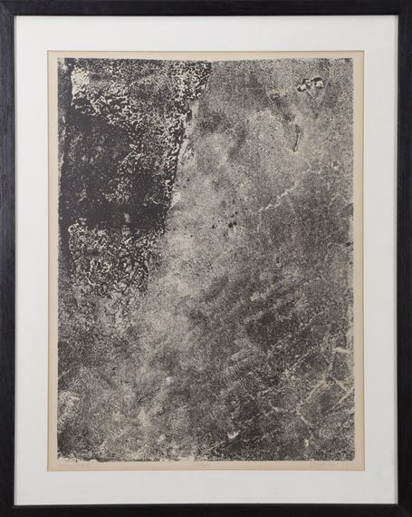 Jean Dubuffet | La Lèpre, planche n°VII du portfolio Sites et Chaussées ...