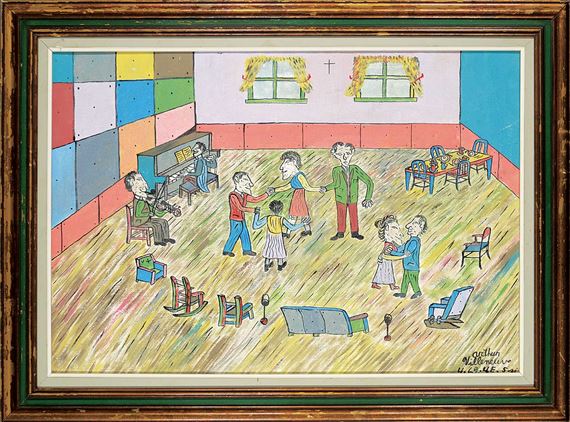 Arthur Villeneuve | The Square Dance | MutualArt