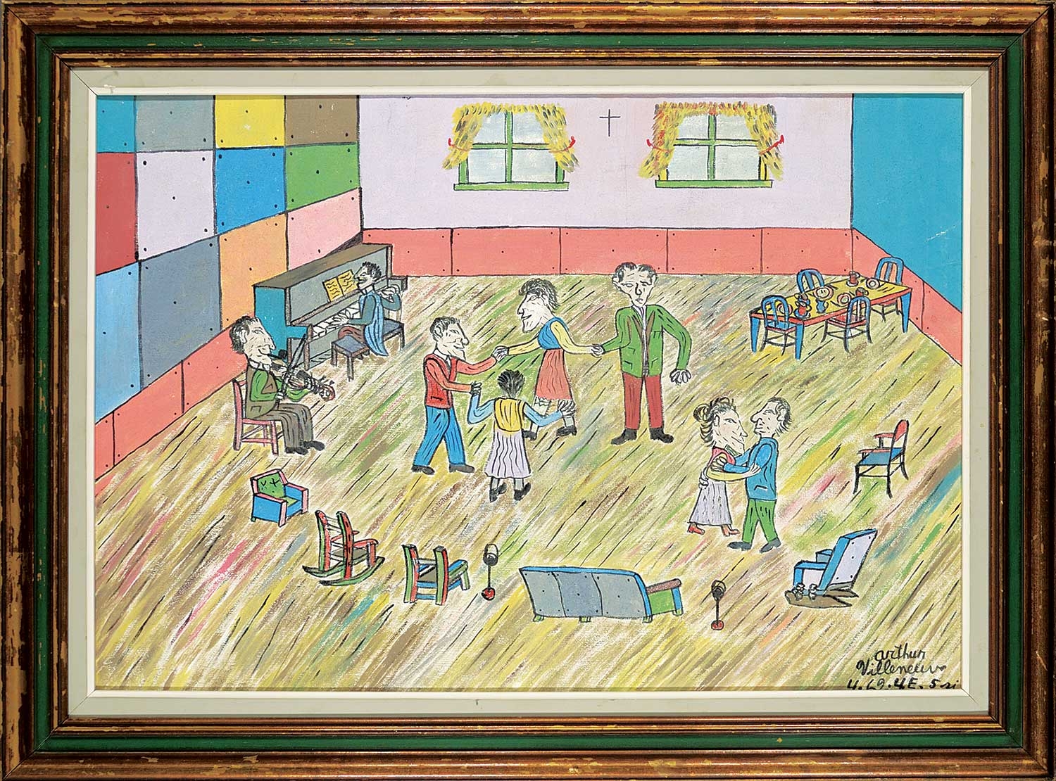 Arthur Villeneuve | The Square Dance | MutualArt