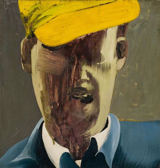 Michael Pettit | Man in Yellow Cap (1973) | MutualArt