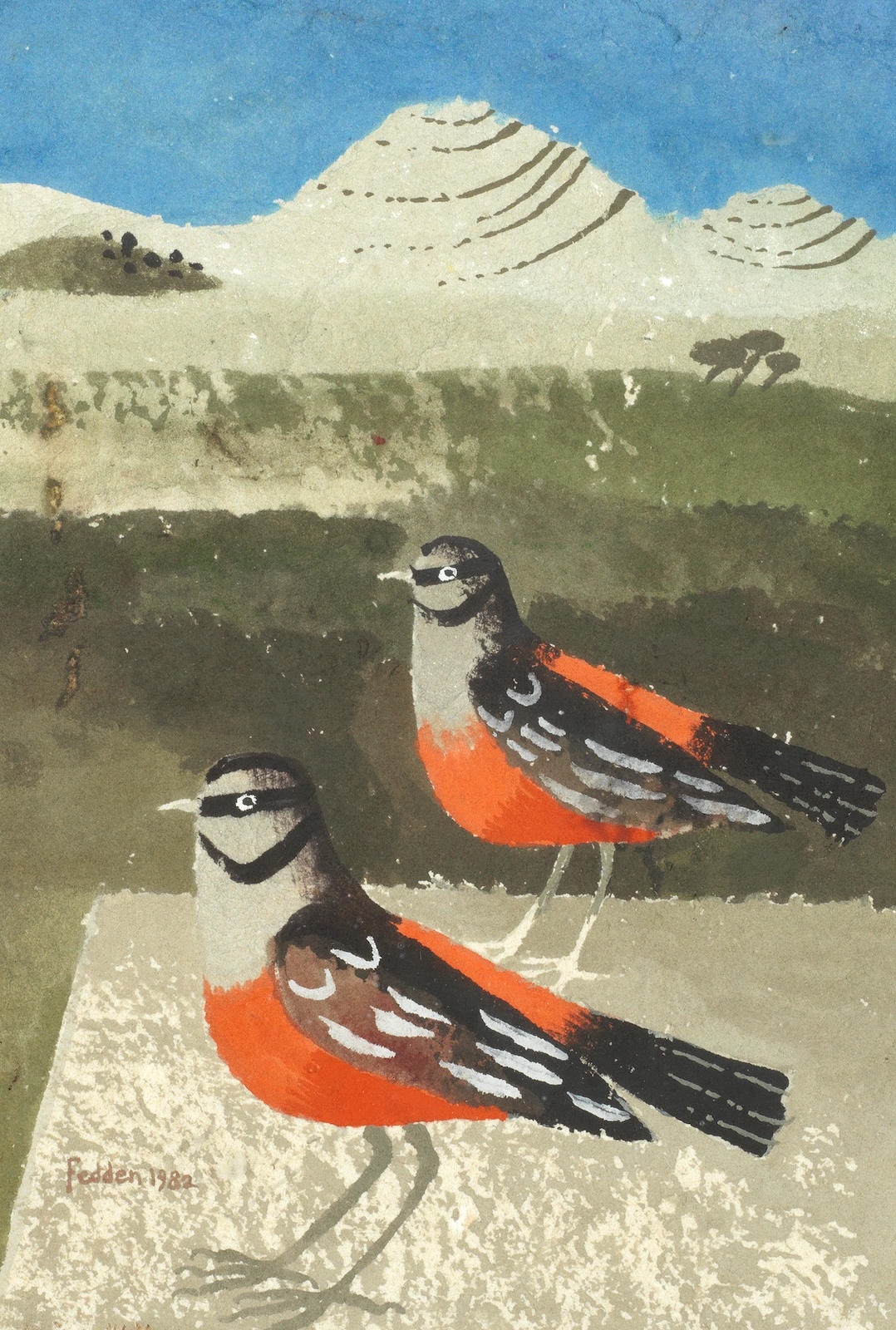 Mary Fedden | Still life with Hen (1982) | MutualArt