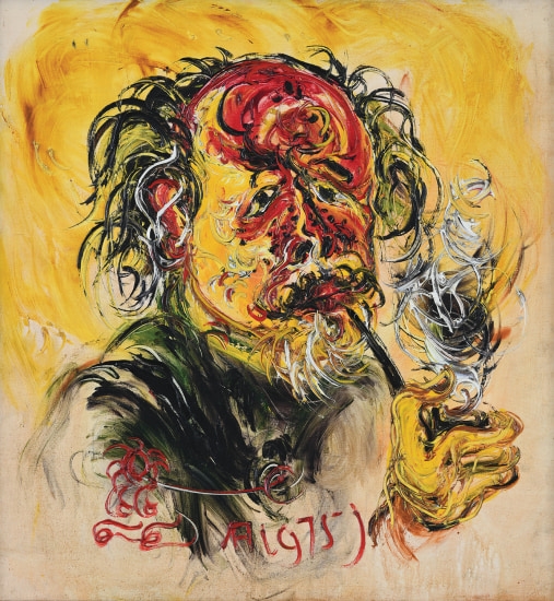 Affandi | SELF PORTRAIT (1976) | MutualArt