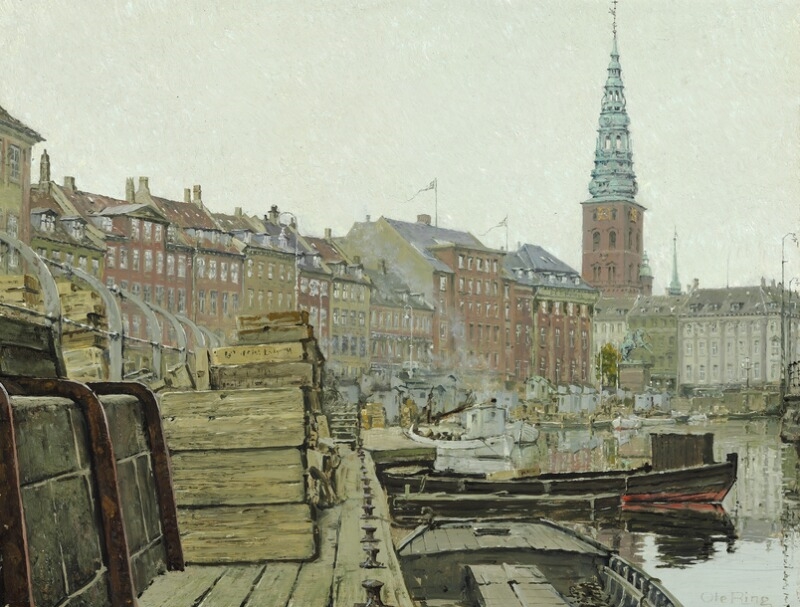 Ole Ring | View from Copenhagen with Gl | MutualArt