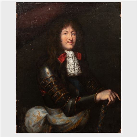 Pierre Mignard | Portrait of King Louis XIV in Armor, Half Length ...